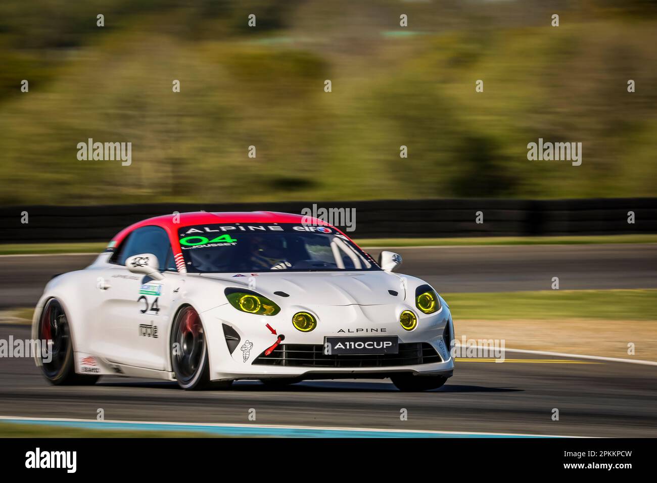 04 JOUSSET Leo, Race Cars Consulting, Alpine A110 Cup, Junior, action ...