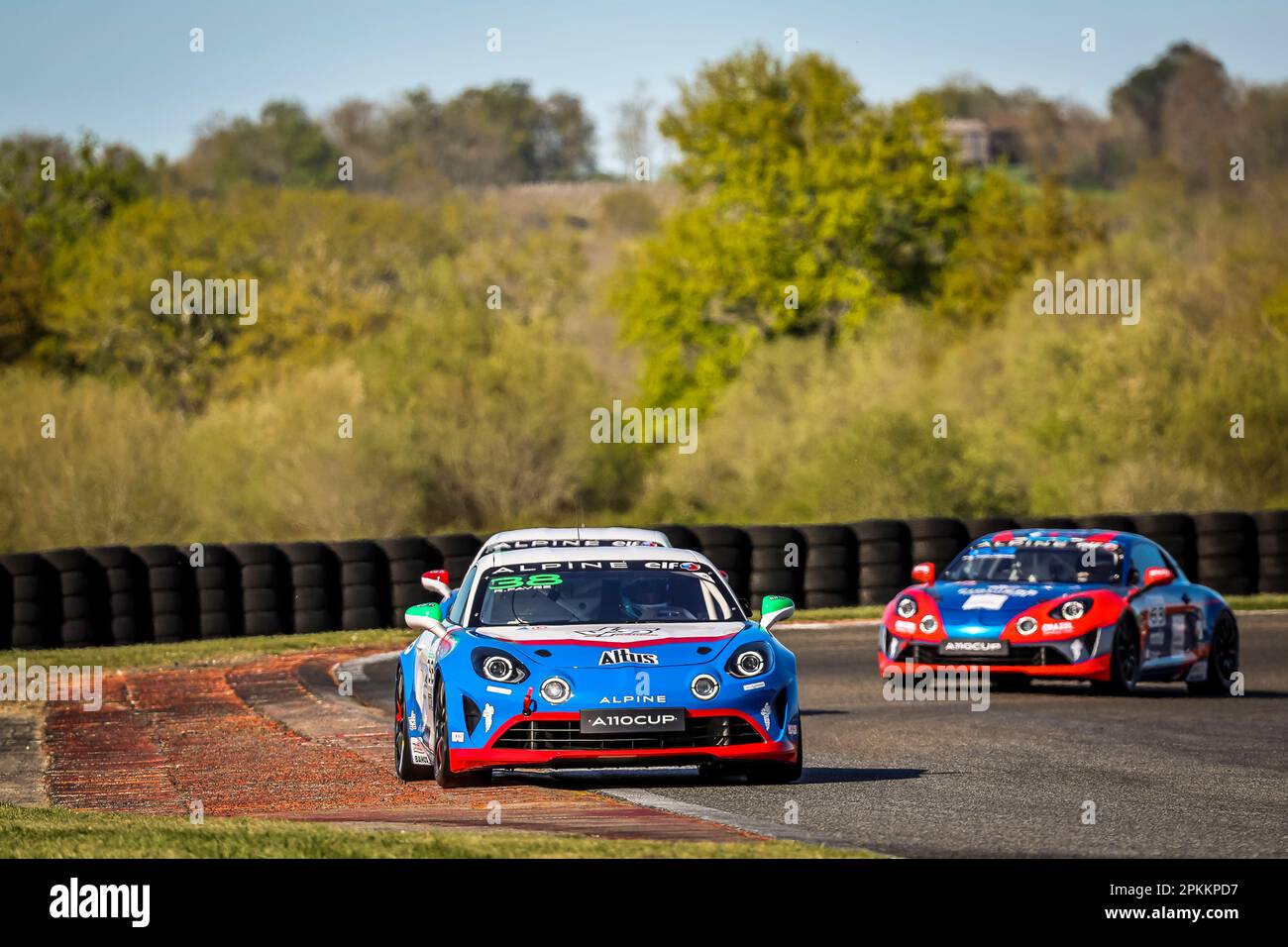 38 FAVRE Romain, VPS Racing, Alpine A110 Cup, Junior, action during the ...