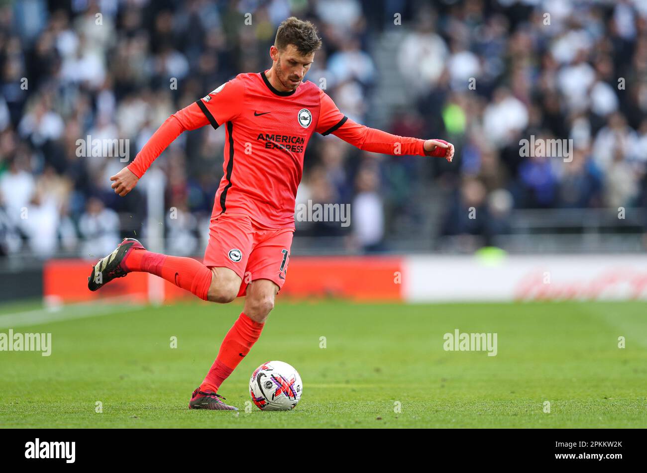 London, UK. 8th Apr, 2023. Pascal Gross of Brighton and Hove Albion in ...