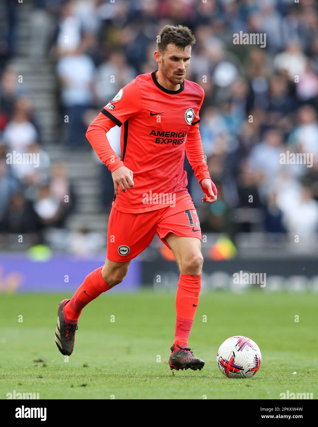 London, UK. 8th Apr, 2023. Pascal Gross of Brighton and Hove Albion in ...
