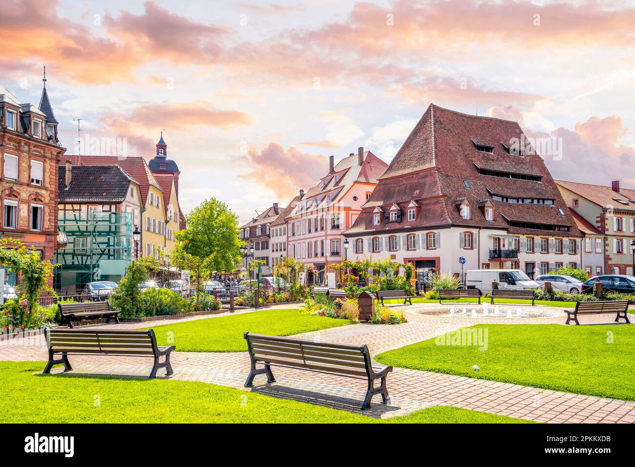 old city of Wissembourg, France Stock Photo - Alamy