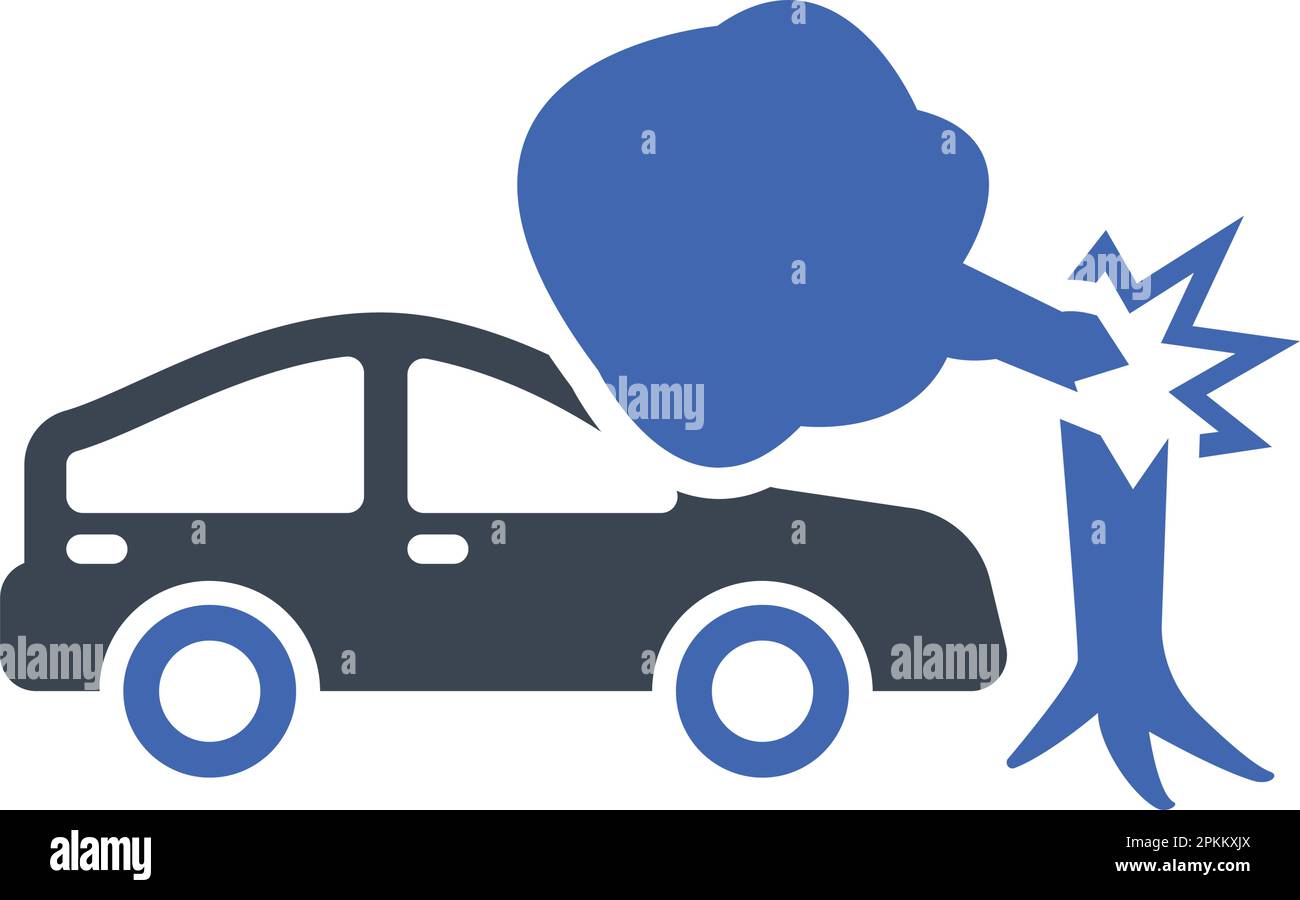 Car Accident Icon Stock Vector Image & Art - Alamy