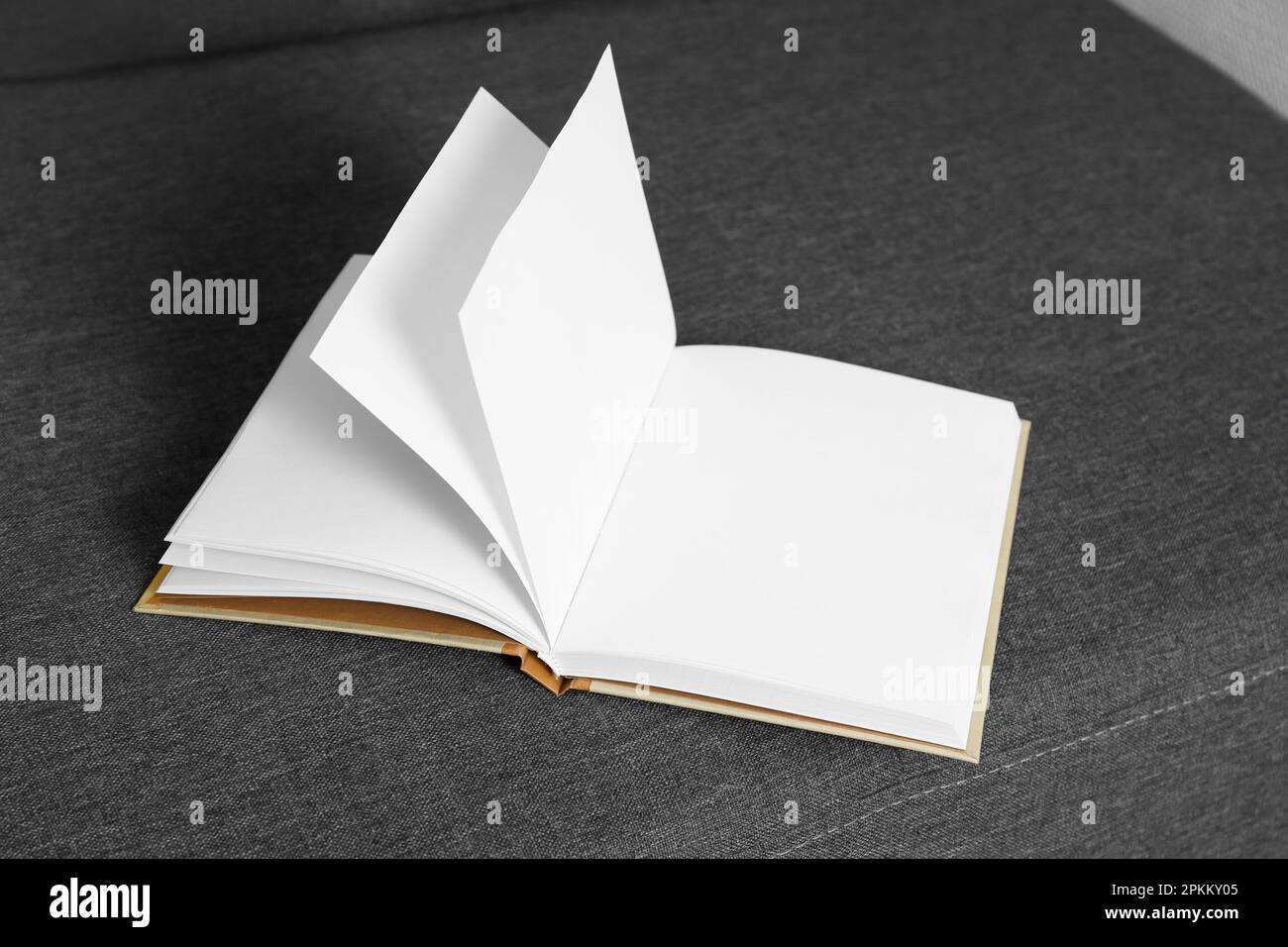 Pages book on grey hi-res stock photography and images - Alamy