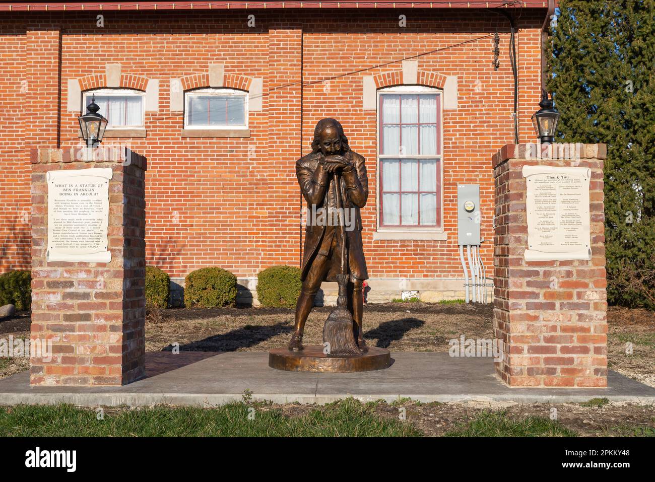 Arcola, Illinois - United States - March 19th, 2023: The Franklin ...