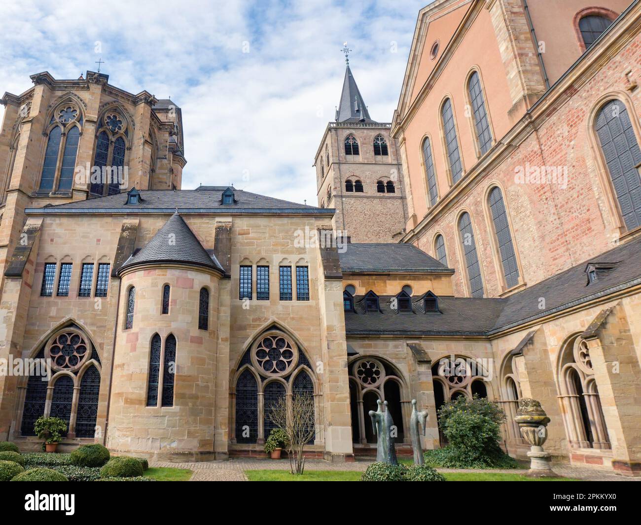 Double church complex hi-res stock photography and images - Alamy
