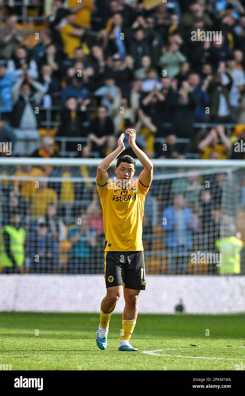 8th April 2023; Molineux Stadium, Wolverhampton, West Midlands, England ...