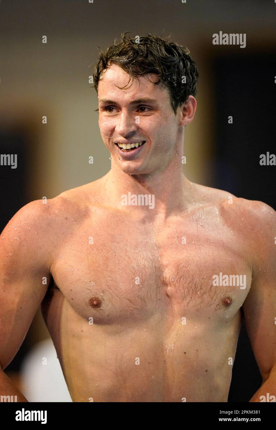 Benjamin Proud after winning the Men's 50m Freestyle Final on day five ...