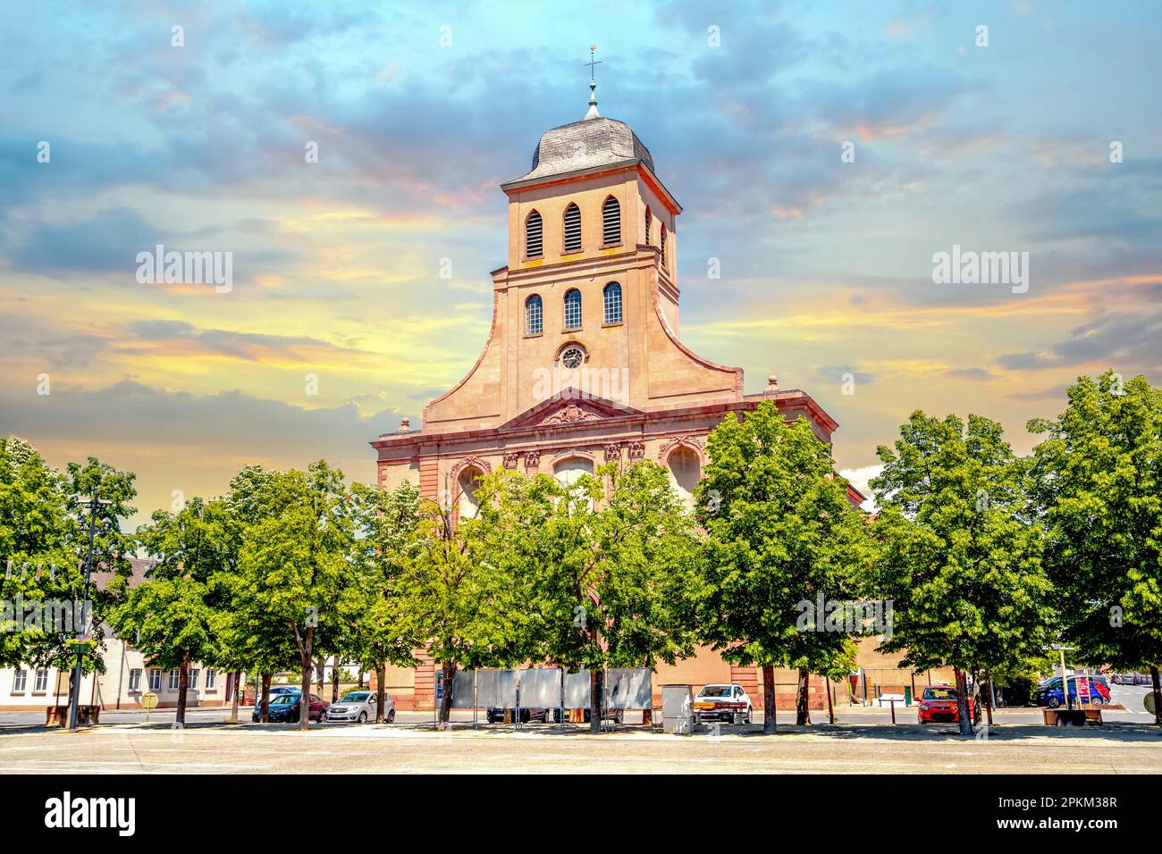 Old city of Neuf Brisach, France Stock Photo - Alamy