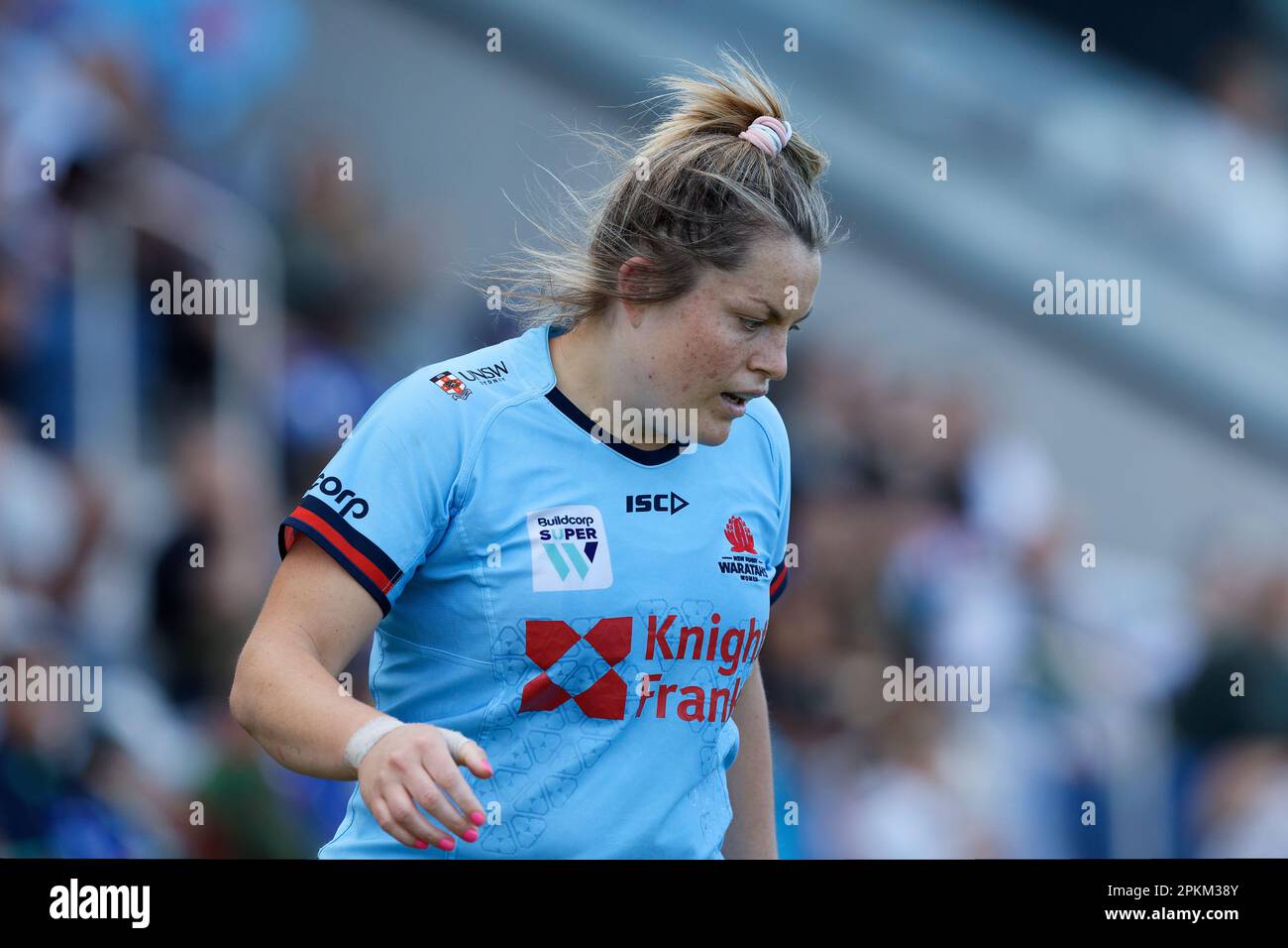 Grace Hamilton of the Waratahs looks on during the Buildcorp Super W ...