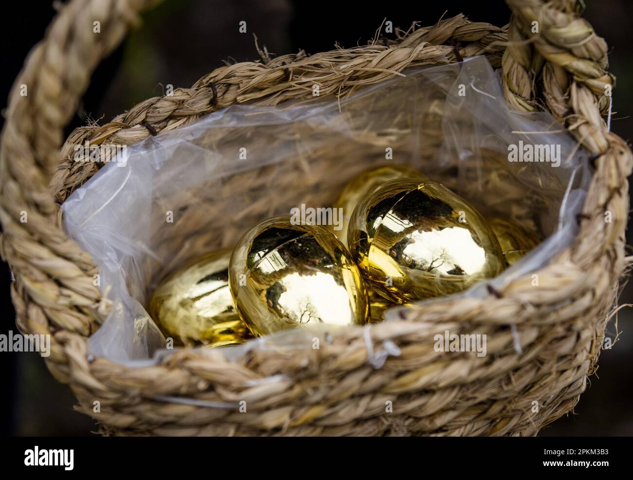 ARNHEM - Easter eggs during the National Egg Hunt Championship in the ...