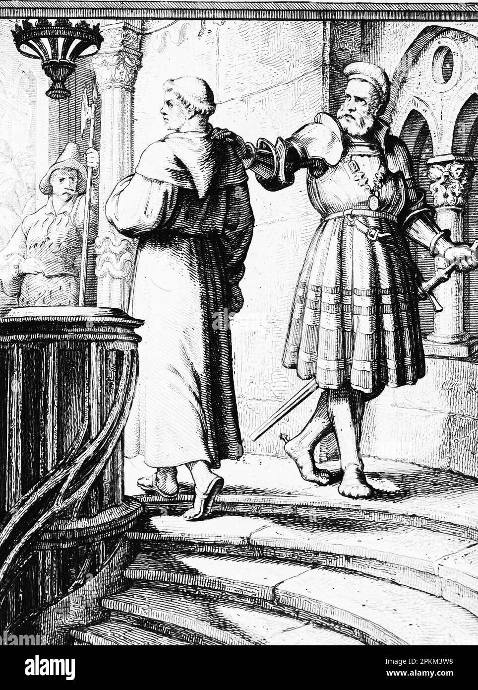 The Diet of Worms, before meeting the EmperorMartin Luther meets the ...