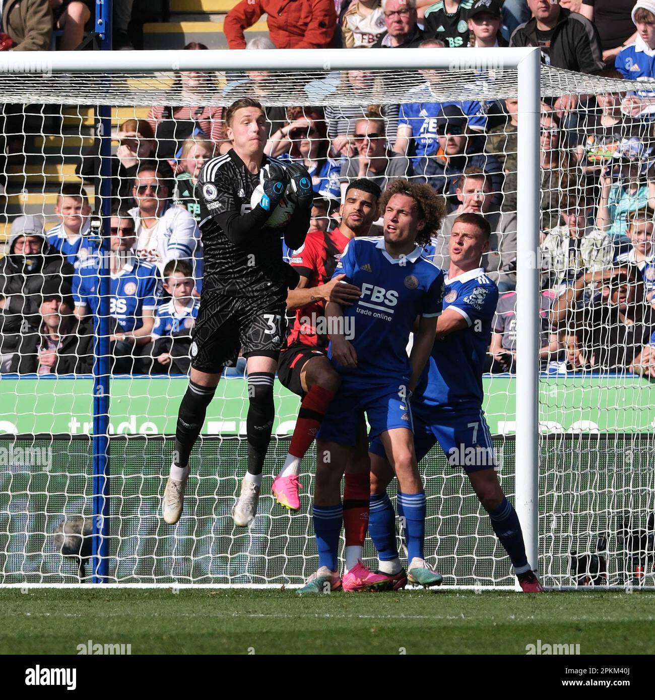 King Power Stadium, Leicester, UK. 8th Apr, 2023. Premier League ...