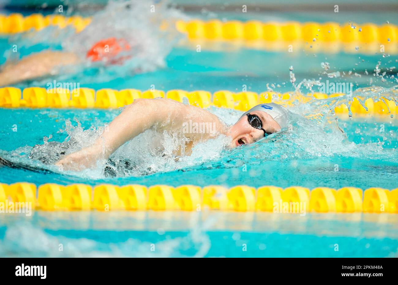 Beatrice Varley in action in the Women's 400m Freestyle B Final on day ...