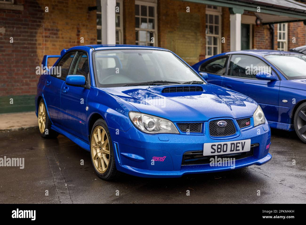 2006 Subaru Impreza WRX STI, on display at the Motorsport Assembly held ...