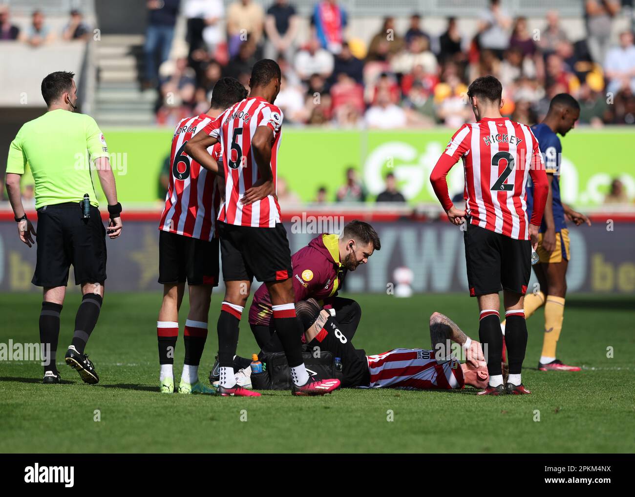 8th April 2023; Gtech Community Stadium, Brentford, London, England; Premier League Football ...