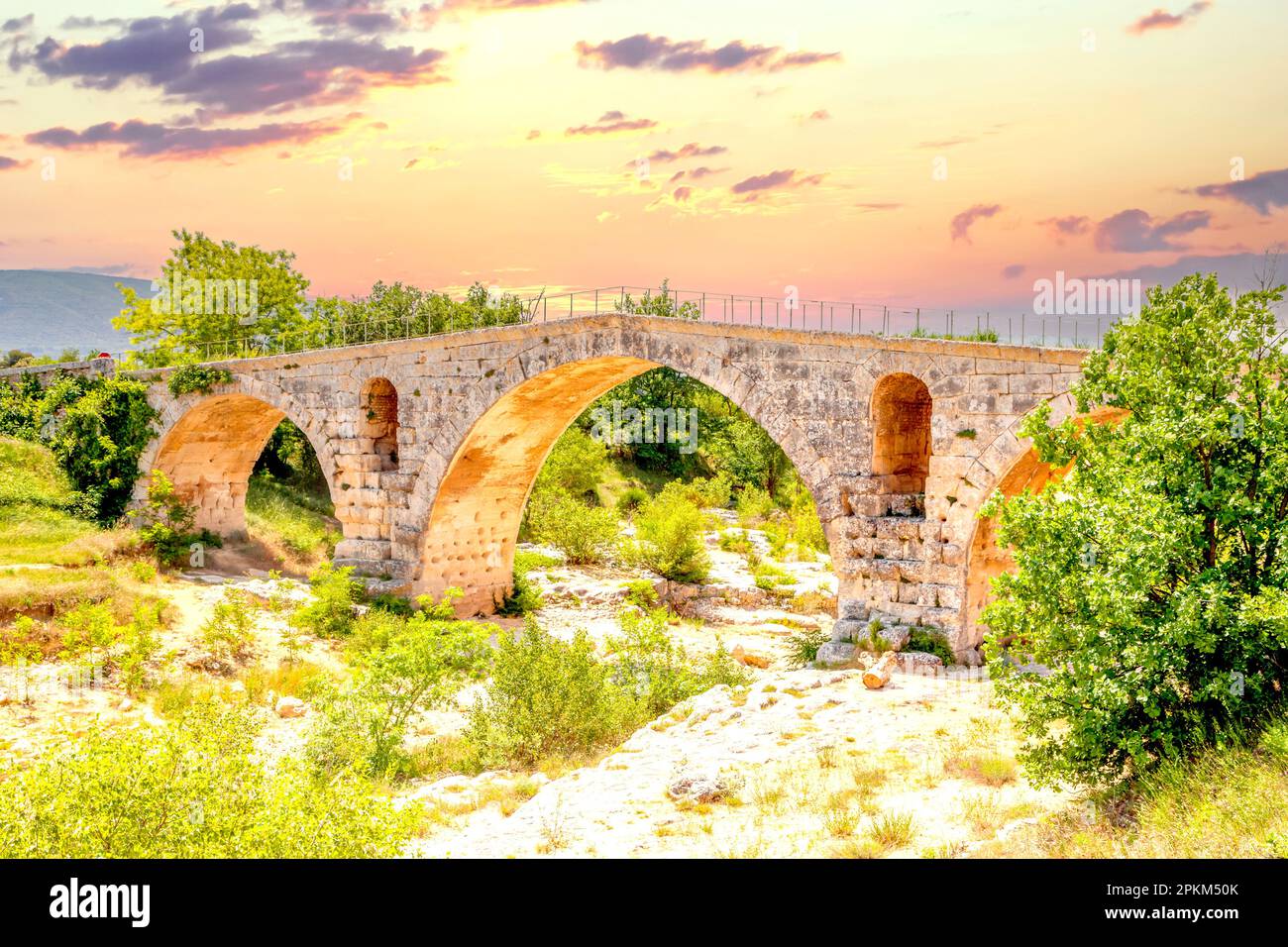Pont Du Julien, France Stock Photo - Alamy