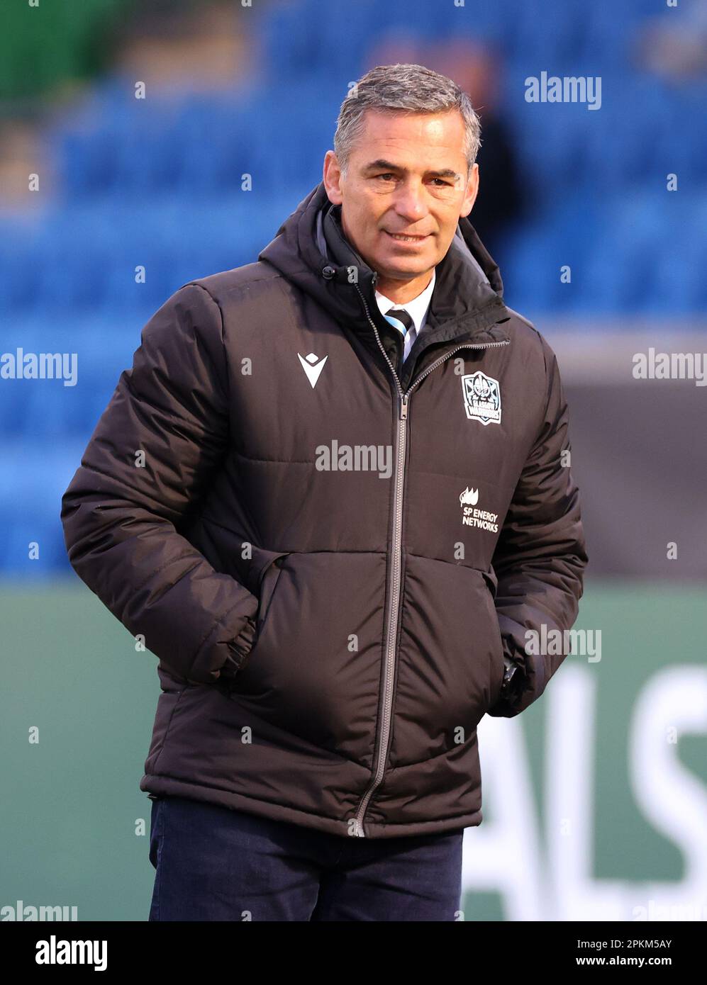 Glasgow Warriors head coach Franco Smith before the EPCR Challenge Cup ...