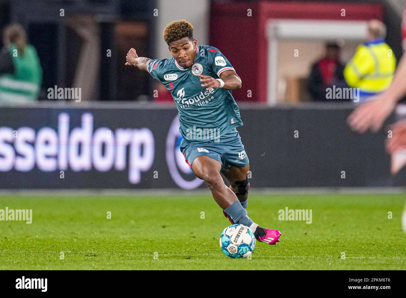 ALKMAAR, NETHERLANDS - APRIL 8: Shurandy Sambo of Sparta Rotterdam ...