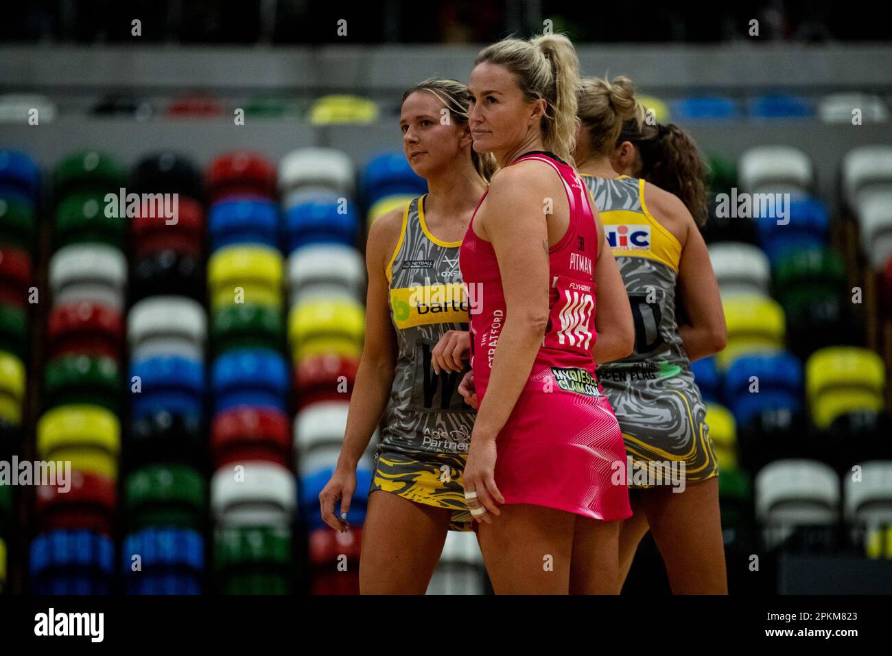 London, UK. 8th April, 2023. Chelsea Pitman of London Pulse during the ...