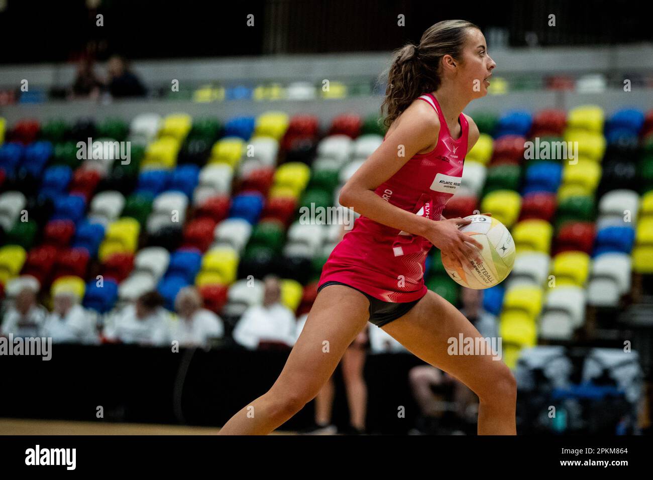 London, UK. 8th April, 2023. Berri Neil of London Pulse in action ...