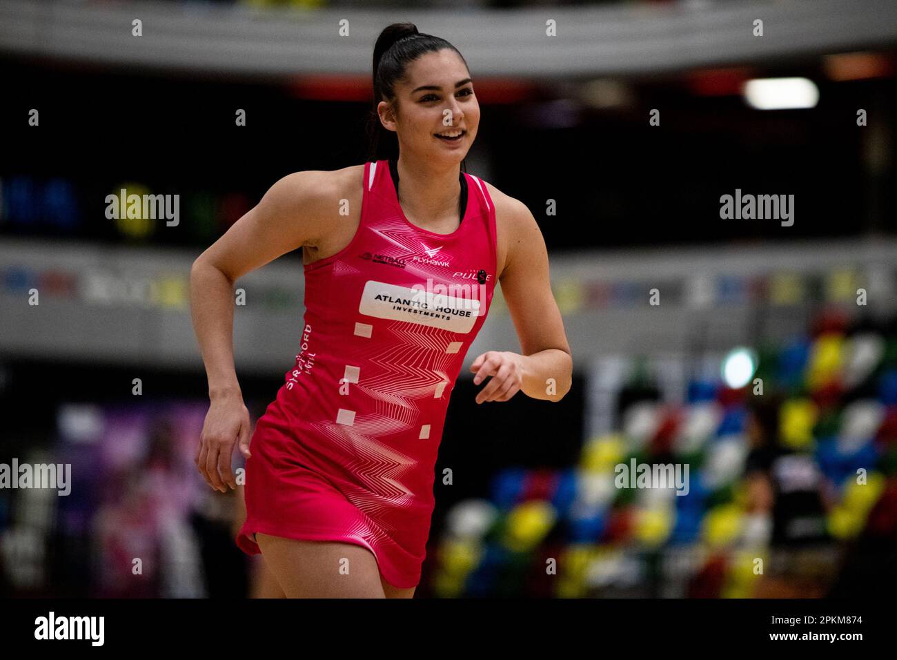 London, UK. 8th April, 2023. Ellie Rattu of London Pulse during the ...