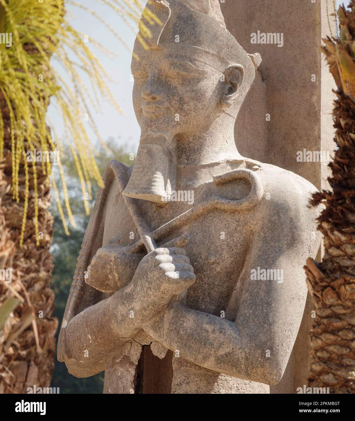 The Memorial Temple of Amenhotep III, West Bank, Luxor Egypt Stock ...