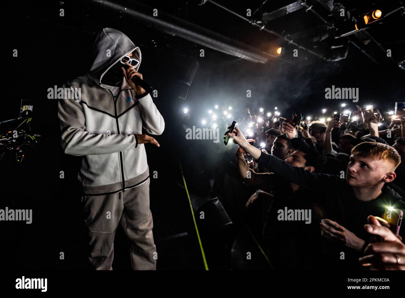 Copenhagen, Denmark. 07th, April 2023. The British rapper Meekz ...