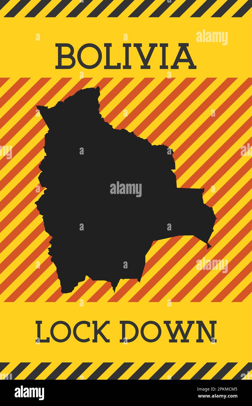 Lockdown bolivia Stock Vector Images - Alamy