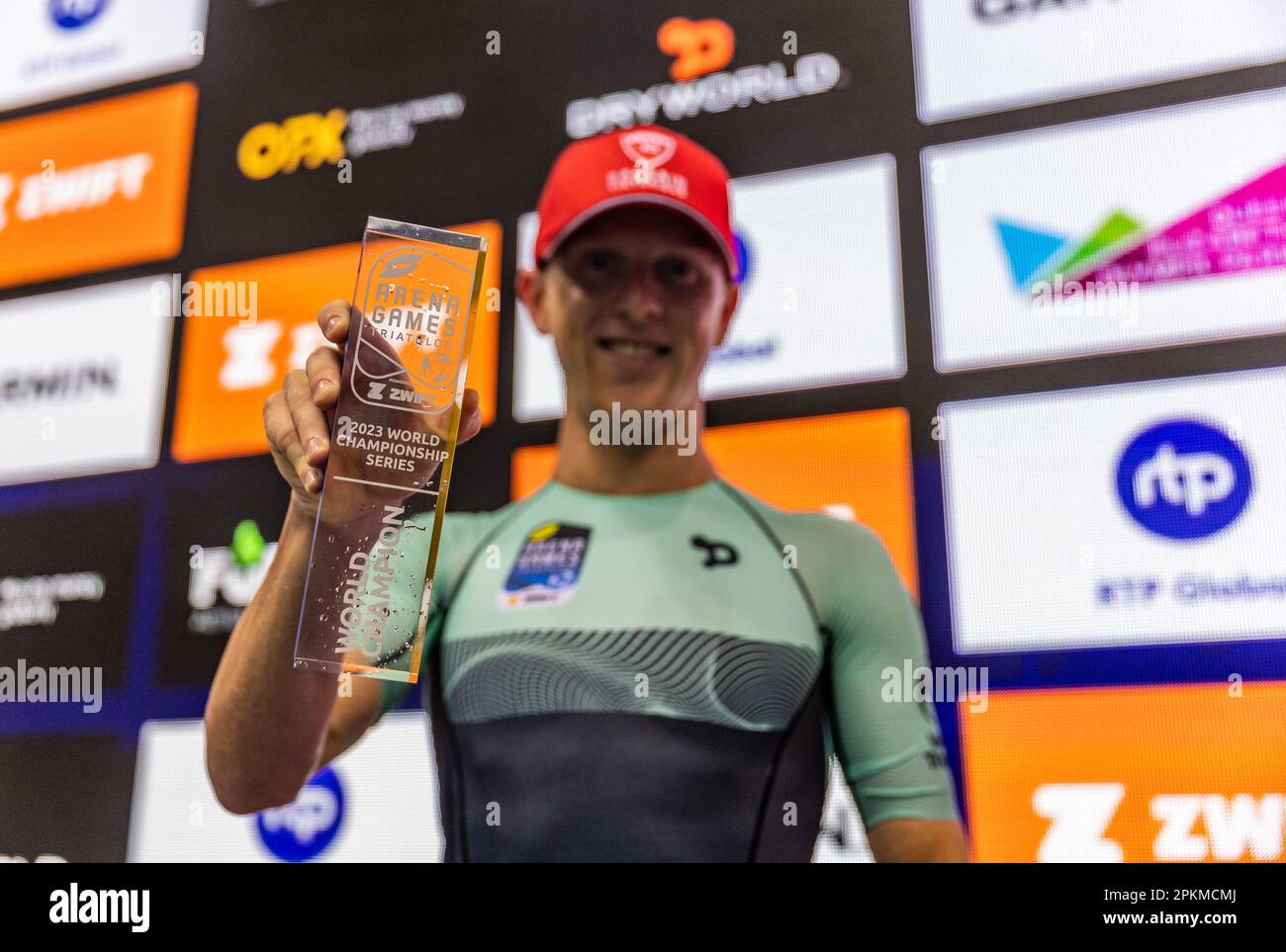 South Africa's Henri Schoeman celebrates after winning the World ...