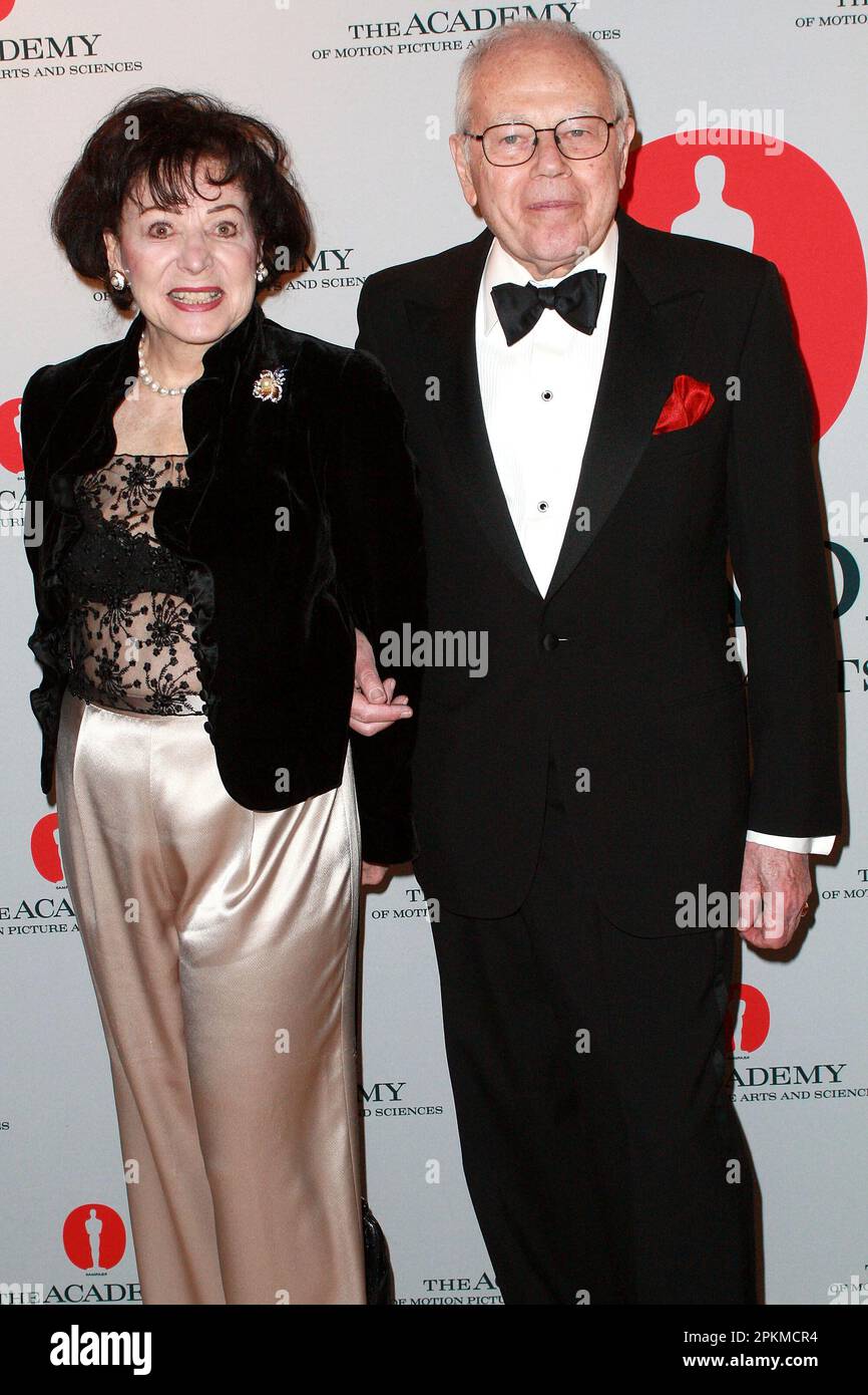 New York, NY, USA. 7 March, 2010. Composer/Orchestrator, Sid Ramin (R ...