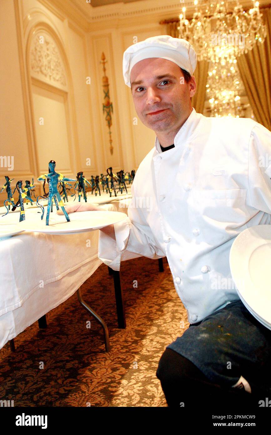 New York, NY, USA. 7 March, 2010. GILT Executive Pastry Chef, David ...