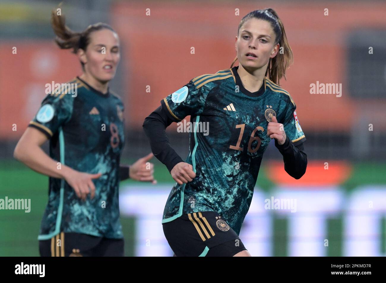 SITTARD - Tabea Wassmuth of Germany women during the friendly match for ...