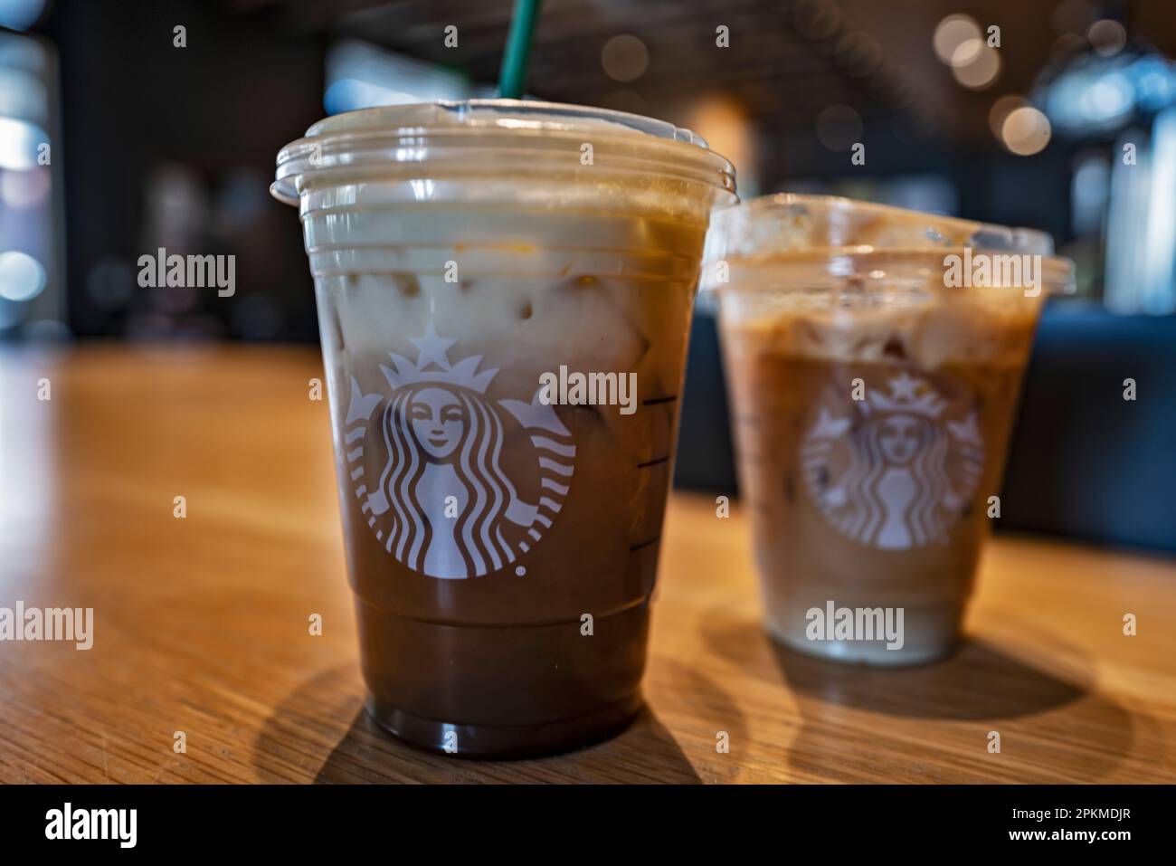 Los Angeles, USA. 05th Apr, 2023. New Oleato coffee drinks from ...
