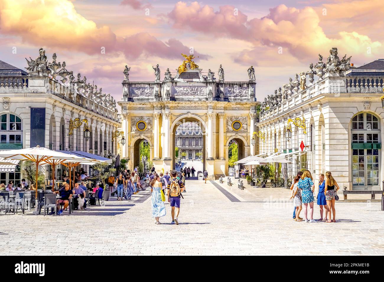 Old City of Nancy, France Stock Photo - Alamy