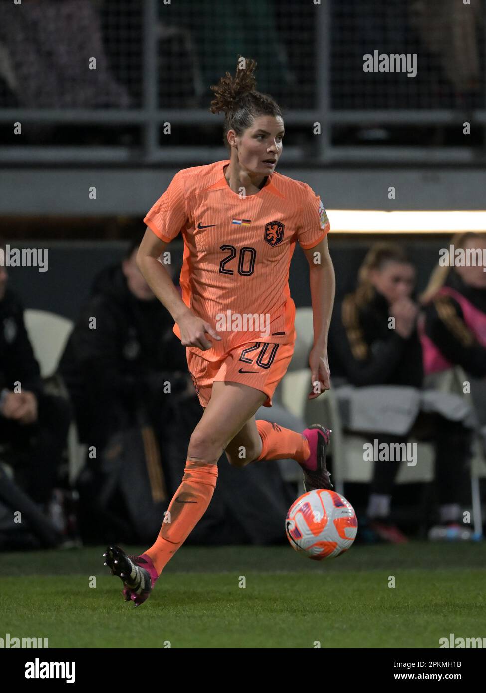 SITTARD - Dominique Janssen of Holland women during the friendly match ...
