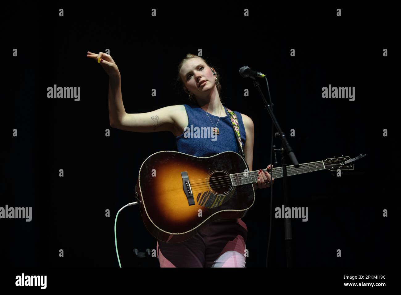 Harriette, american singer, performing at the Tempodrom in Berlin, as ...