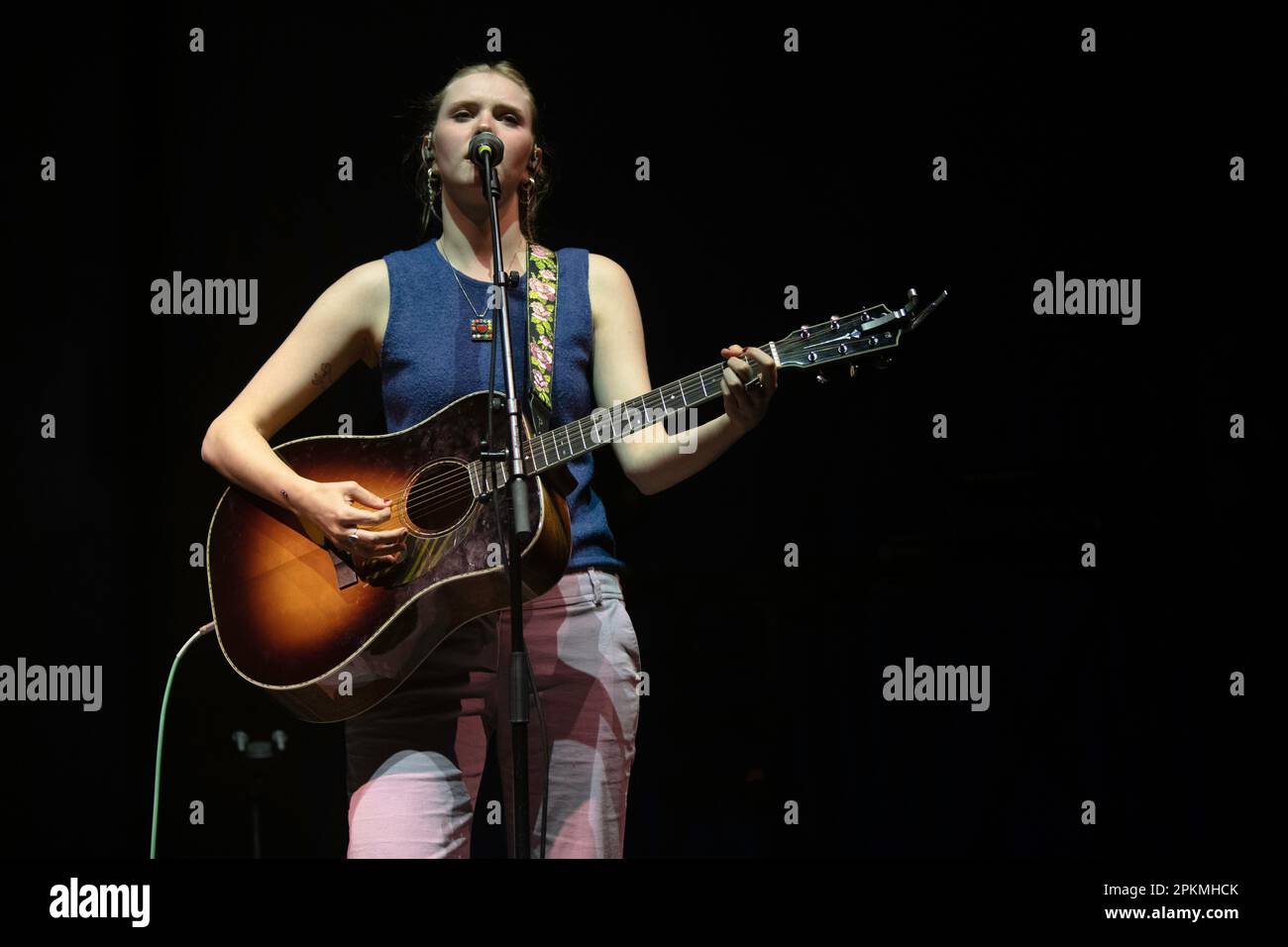 Harriette, american singer, performing at the Tempodrom in Berlin, as ...