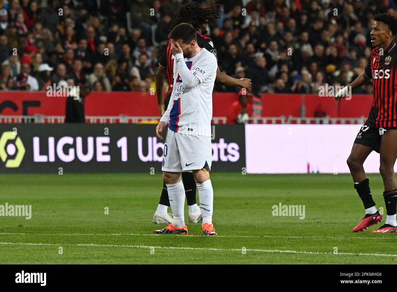 April 8, 2023, Nice, France: Nice, France, Allianz Riviera, April 08 ...