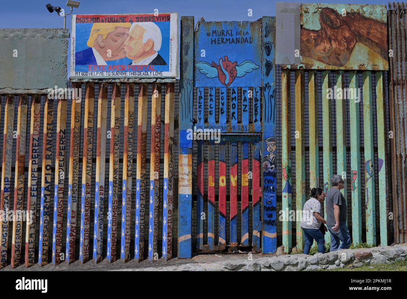 Life in Playas de Tijuana's beach border between the U.S. and Mexico ...