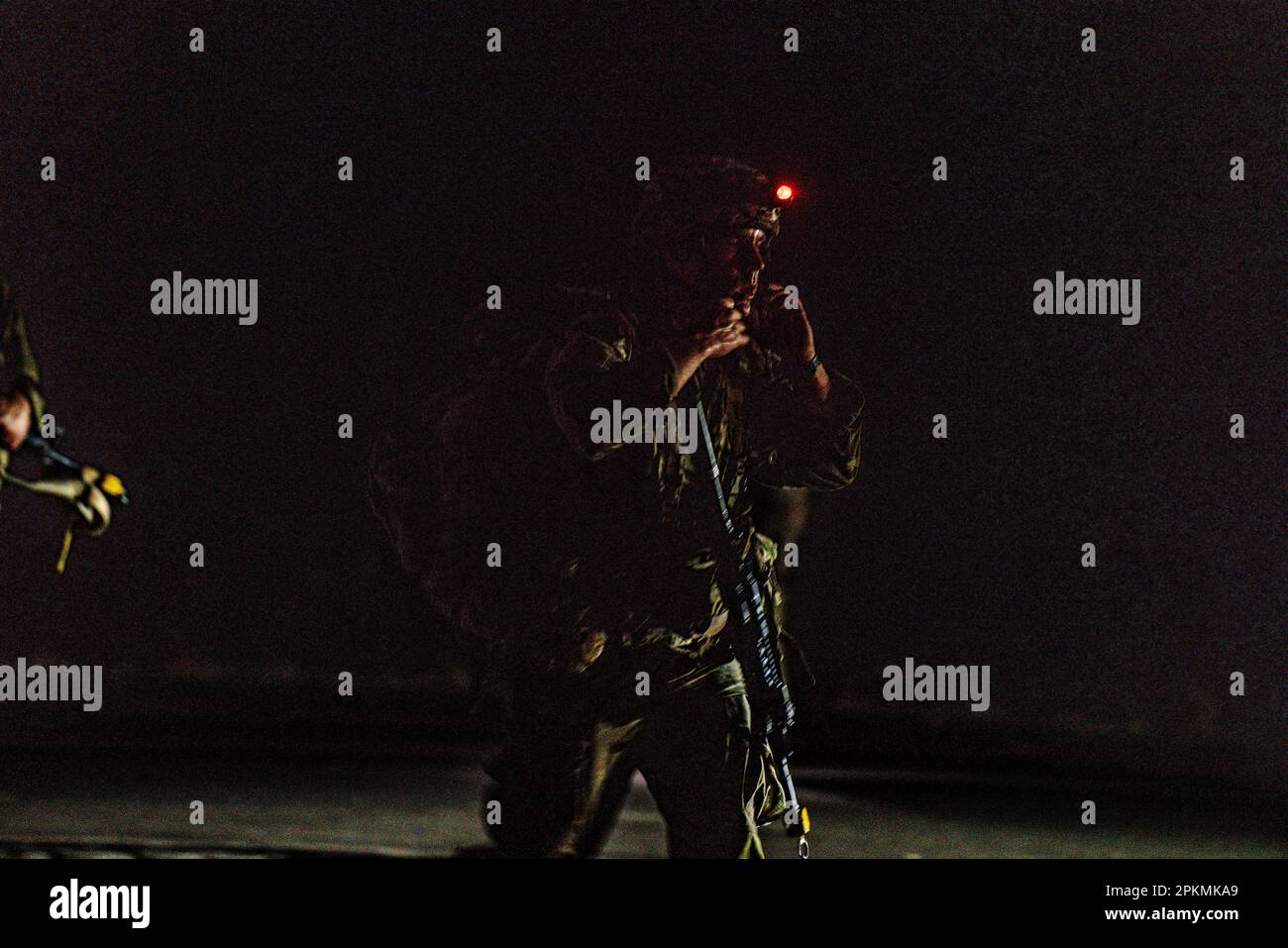 Paratroopers across the 82nd Airborne Division execute the 12 mile road ...