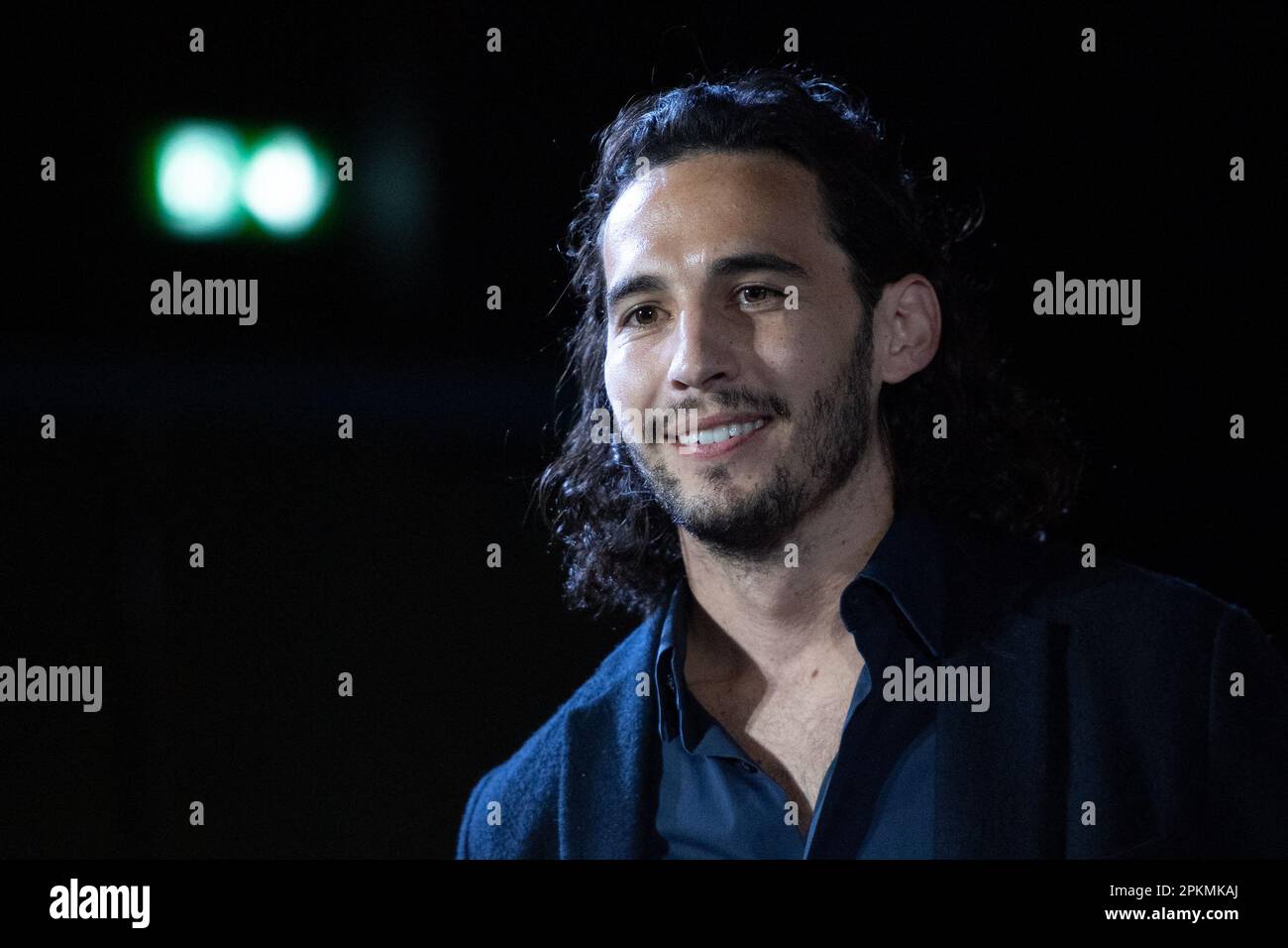 Reims, France. 08th Apr, 2023. Augustus Meleo Bernstein attending the ...