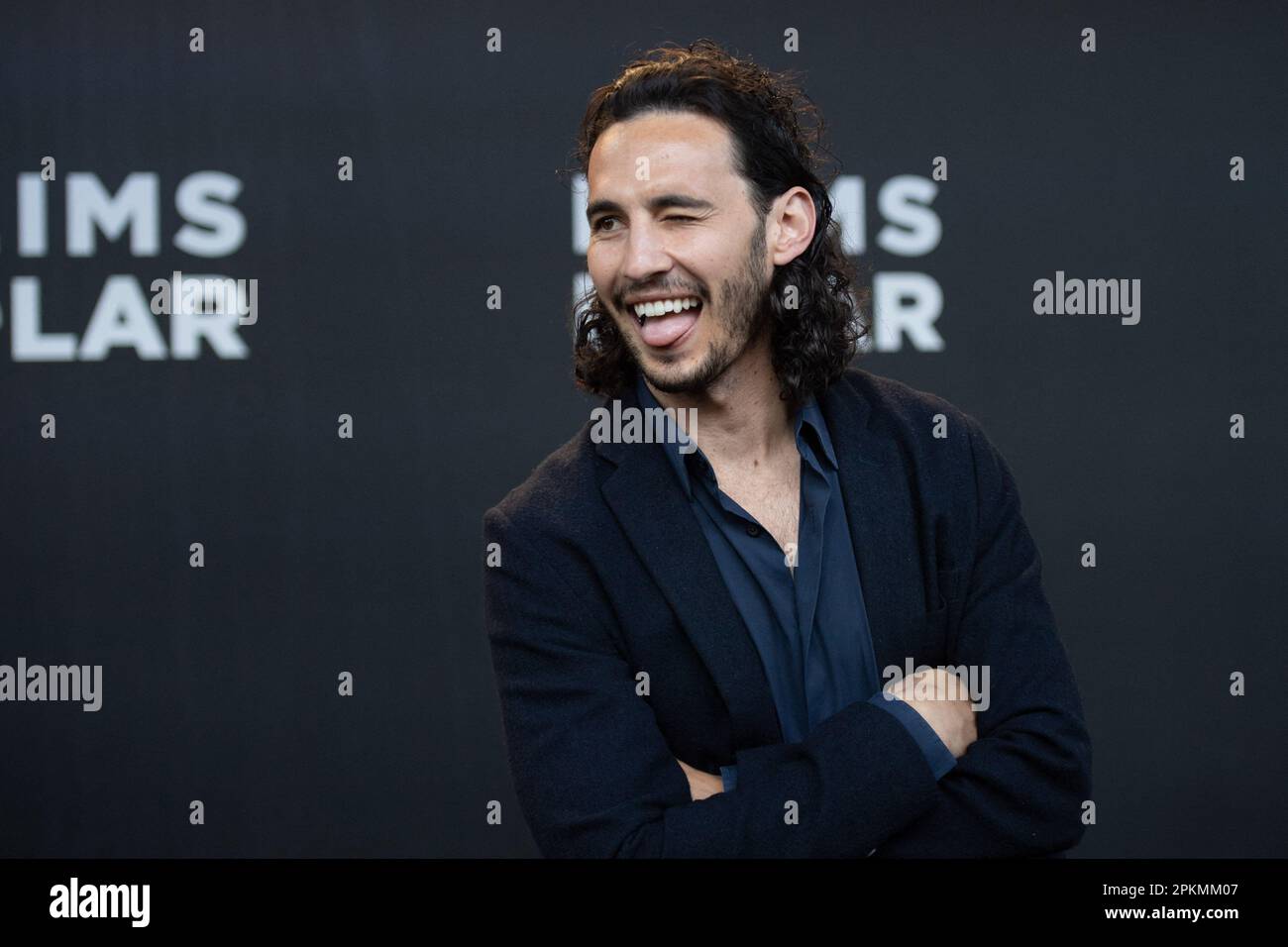 Reims, France. 08th Apr, 2023. Augustus Meleo Bernstein attending the ...