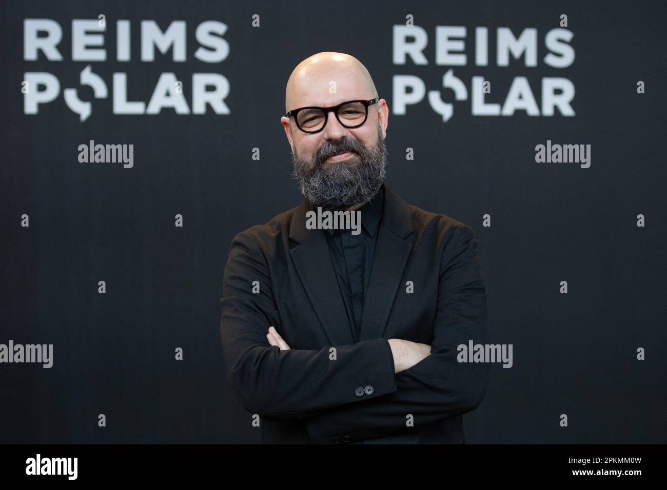Reims, France. 08th Apr, 2023. Vasilis Katsoupis attending the Closing ...