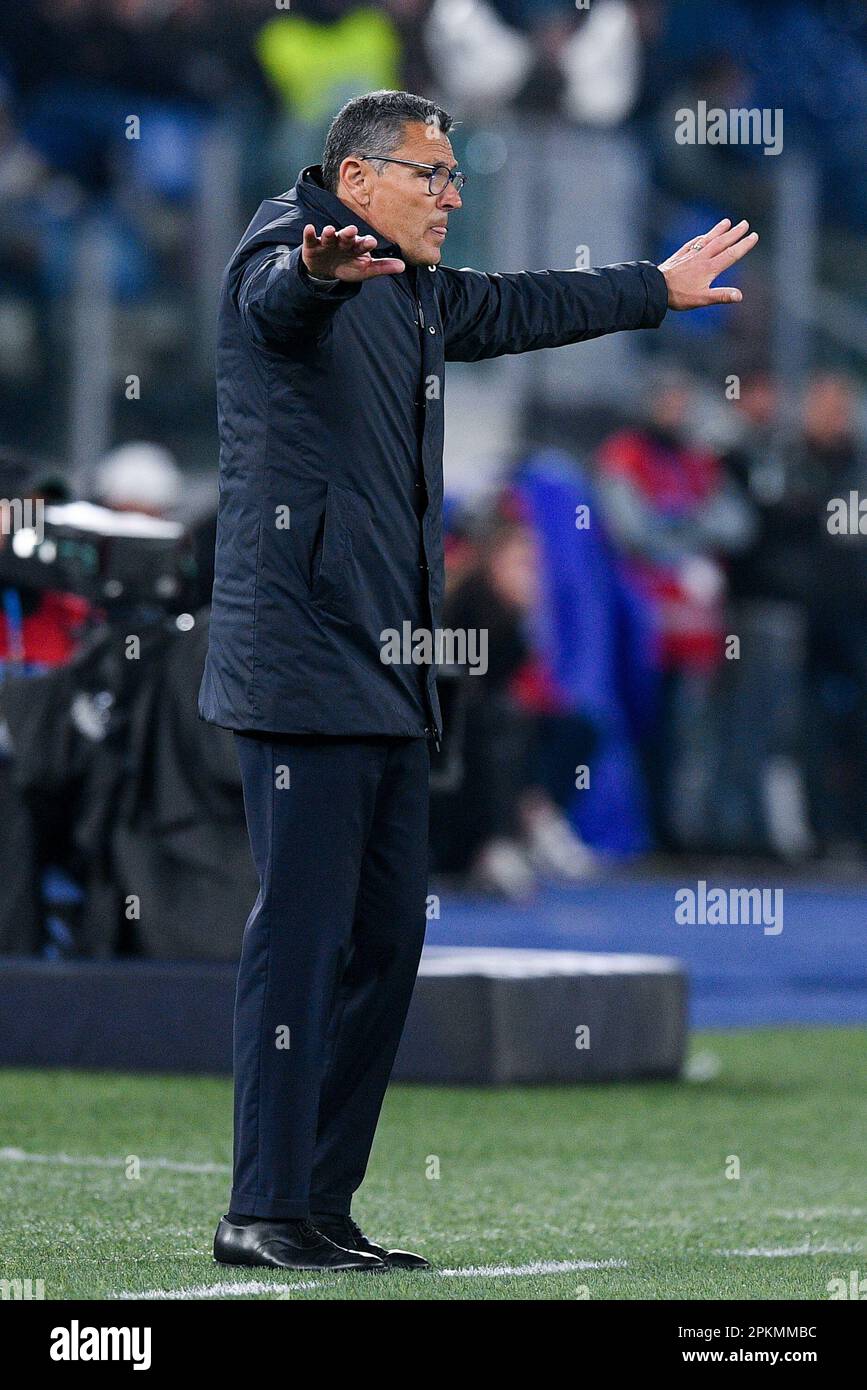 Rome, Italy. 08th Apr, 2023. Marco Landucci manager of Juventus FC ...