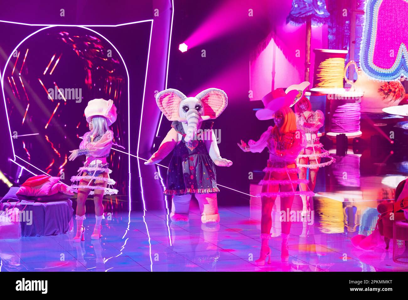 Cologne, Germany. 08th Apr, 2023. The character "The Terry Fant" is on ...