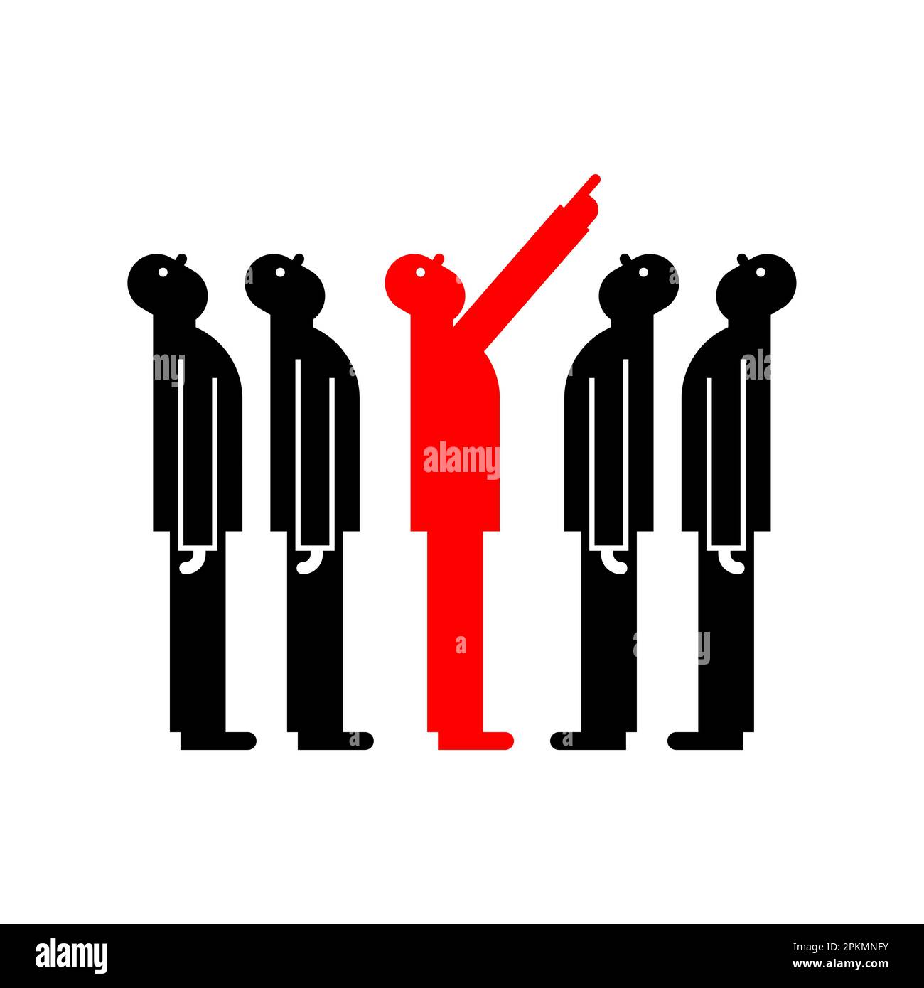 Crowd points Stock Vector Images - Alamy