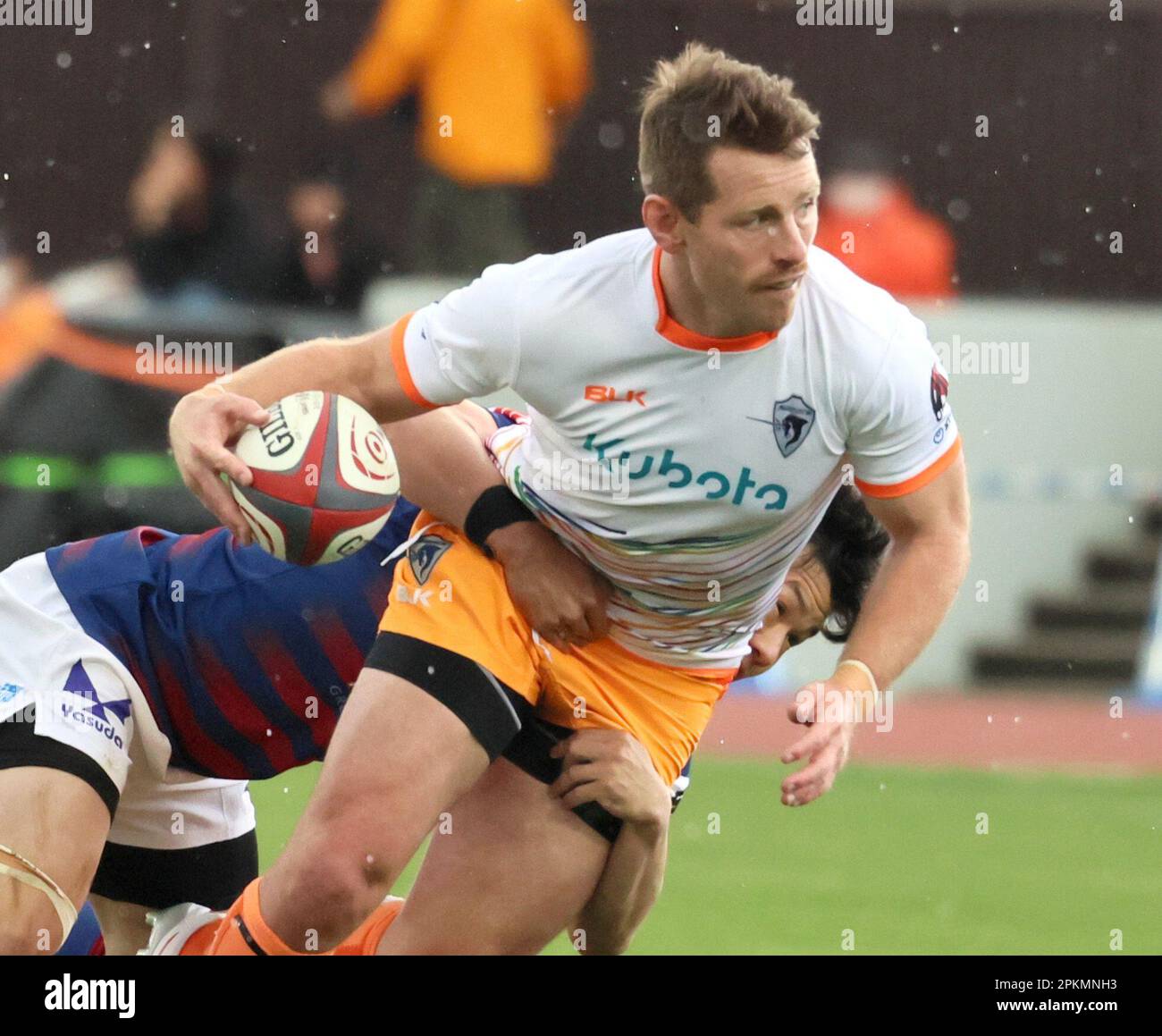 Tokyo, Japan. 8th Apr, 2023. Kubota Spears Funabashi Tokyo-bay fly half ...