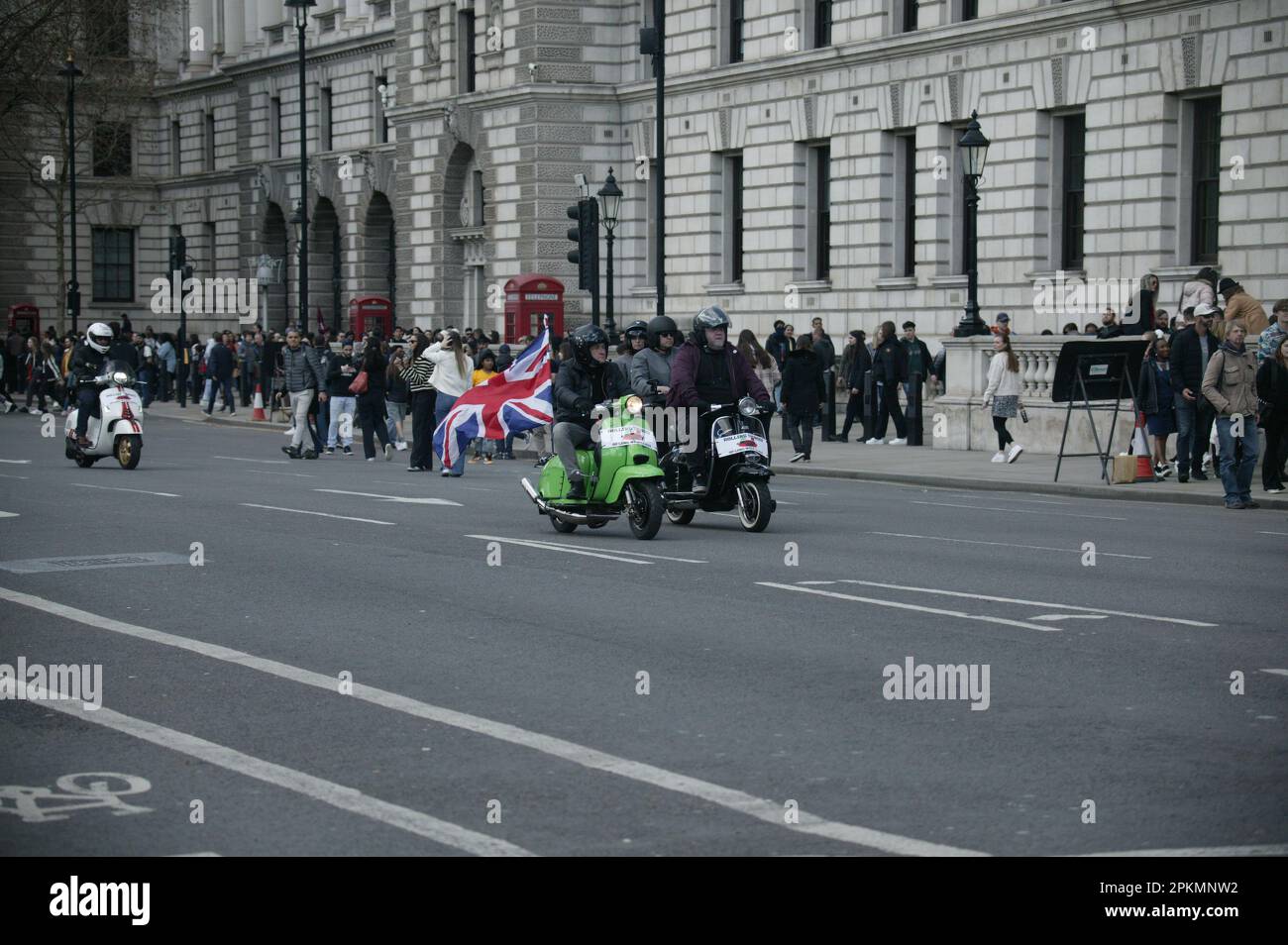 Rolling Thunder Ride of respect for Queen Elizabeth and founder of ...