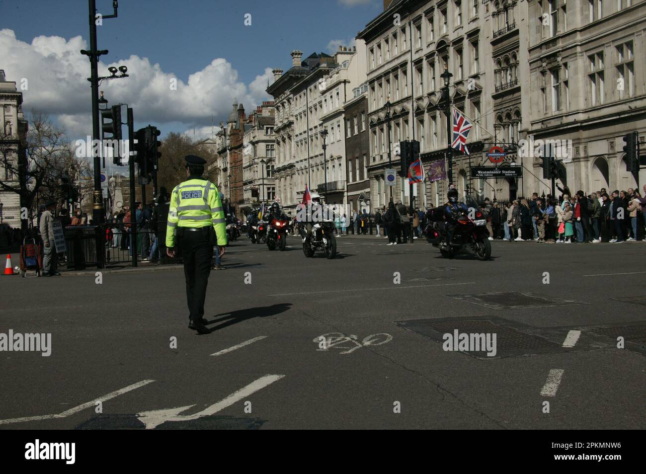 Rolling Thunder Ride of respect for Queen Elizabeth and founder of ...