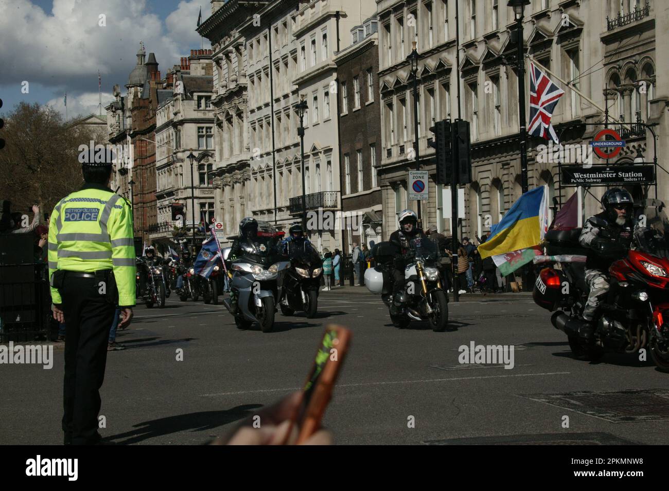 Rolling Thunder Ride of respect for Queen Elizabeth and founder of ...